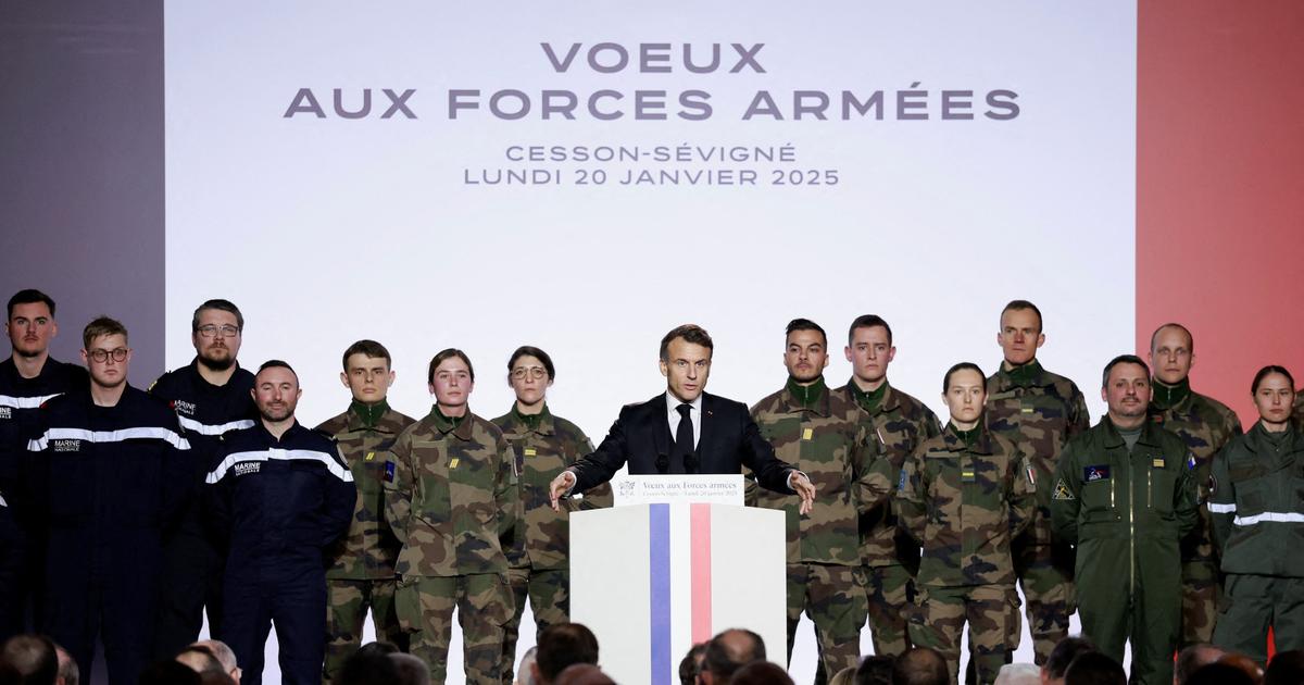 À l’occasion de ses vœux aux armées, Emmanuel Macron exhorte l’Europe à ...