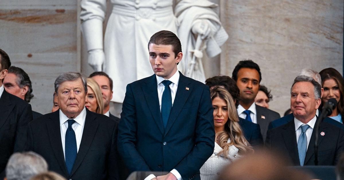 PHOTOS - Barron Trump métamorphosé : découvrez l'évolution physique du ...