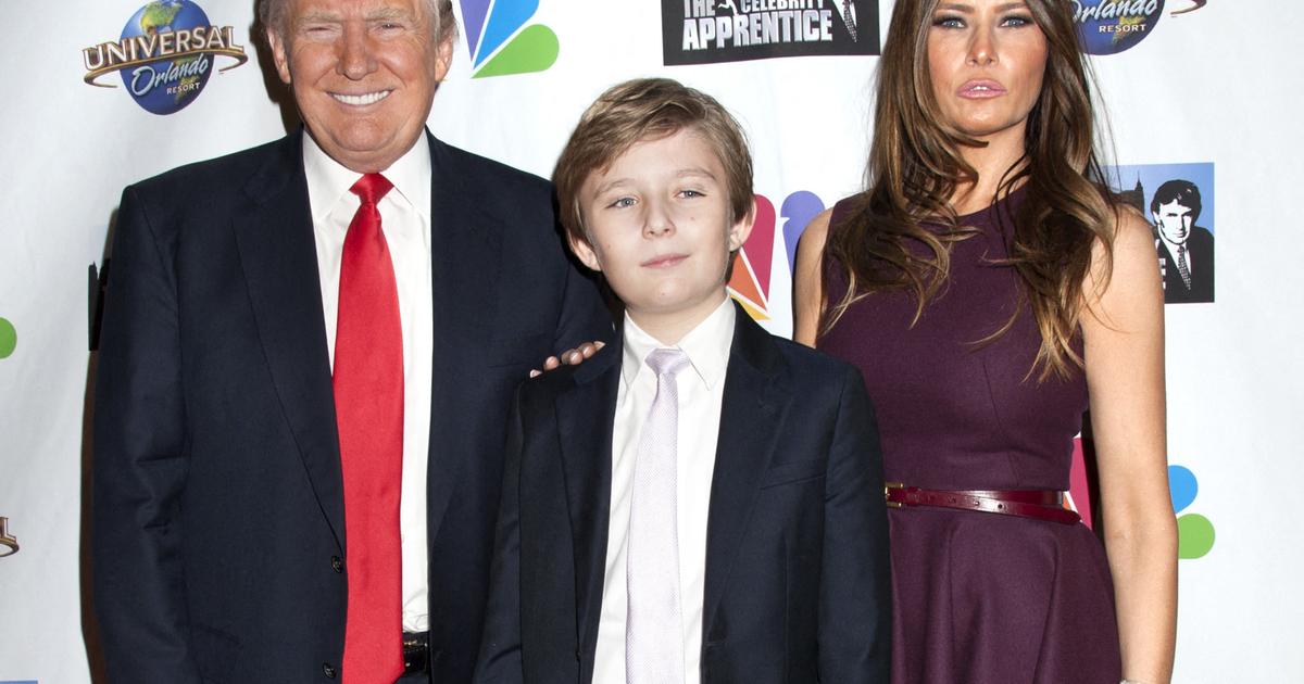 PHOTOS - Barron Trump métamorphosé : découvrez l'évolution physique du ...