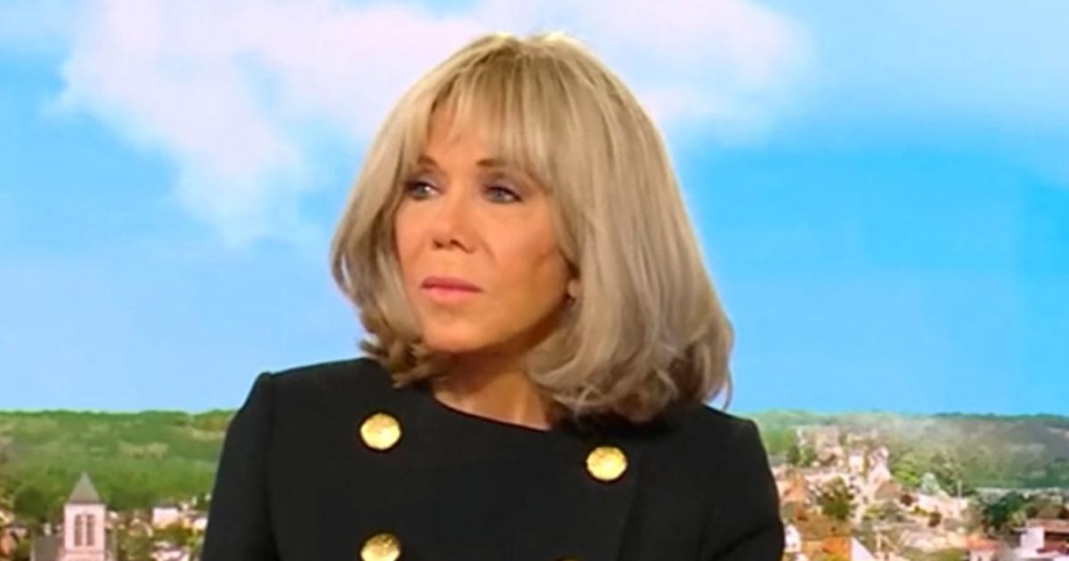 Brigitte Macron : chocker, chaussures pointues et look monochrome… Sa ...