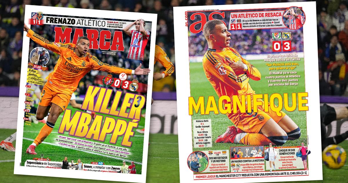 «Killer», «magnifique», «la grande star du Real Madrid»... Kylian ...