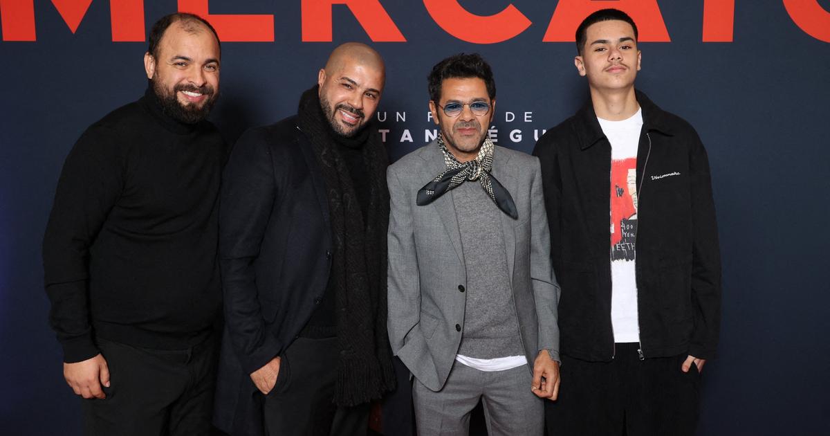 Léon Debbouze, 16 ans, fait une rare apparition au côté de son père ...