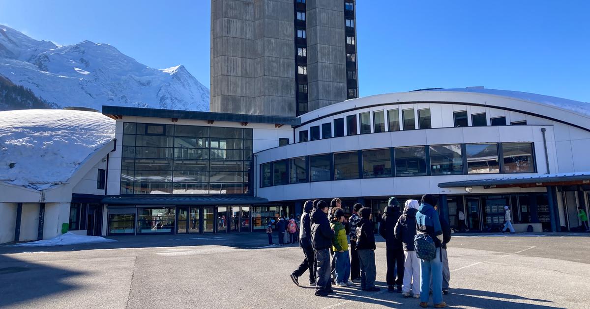 Sur les pistes de Chamonix avec les élèves du lycée Frison Roche qui ...