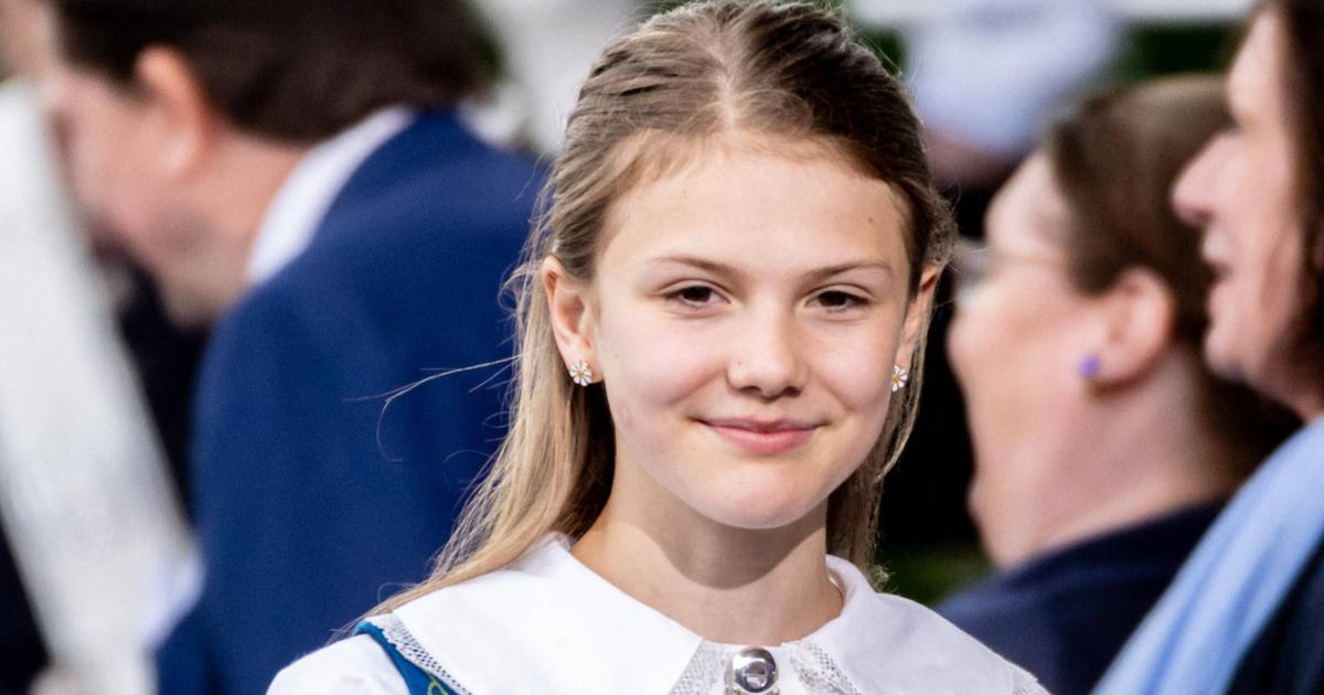 Estelle de Suède, un nouveau portrait dévoilé pour ses 13 ans : la ...