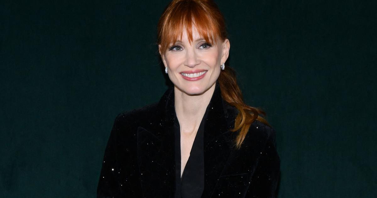 Jessica Chastain apparaît avec une toute nouvelle coupe chez Gucci ...