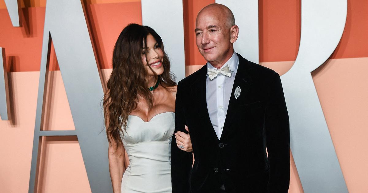 Lauren Sánchez et sa robe de future mariée à l’after-party des Oscars