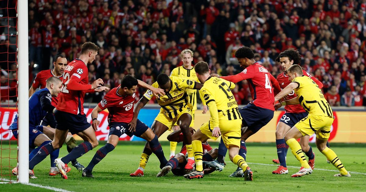 Lille-Dortmund : triple parade, sauvetage héroïque sur la ligne, la folle séquence devant le but ...