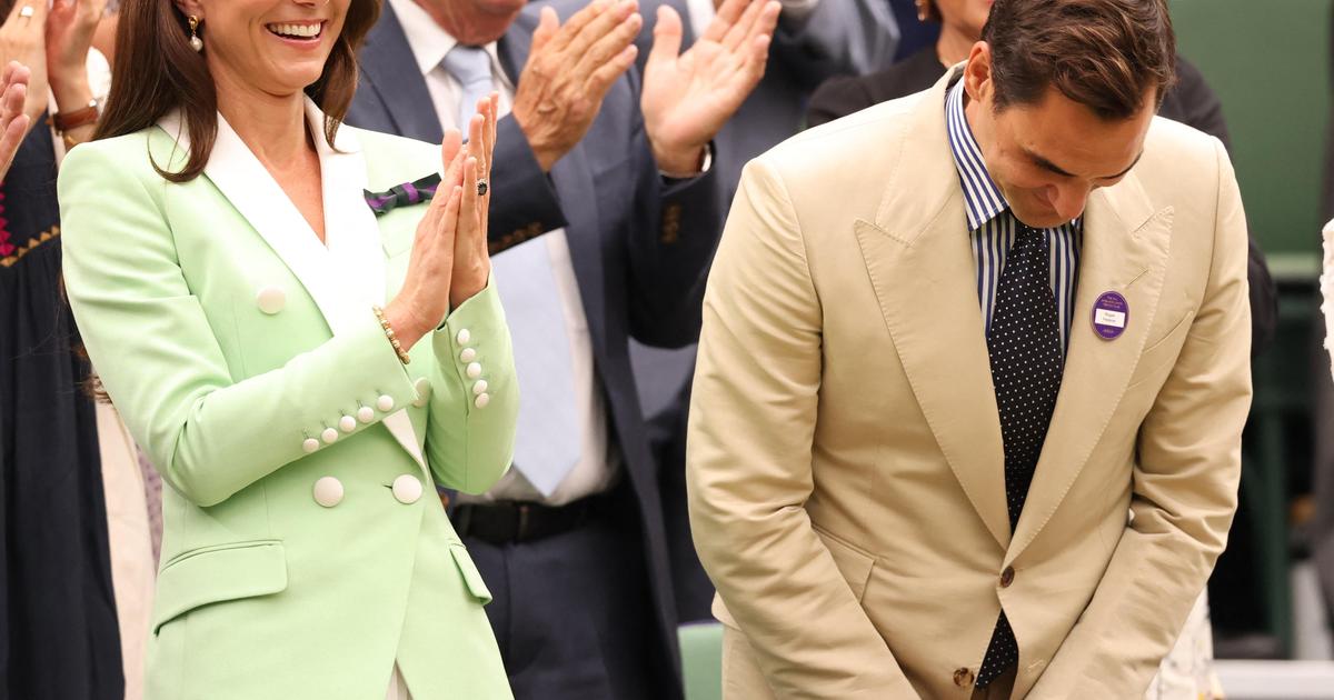 PHOTOS - Kate Middleton et Roger Federer : les deux amis très complices ...