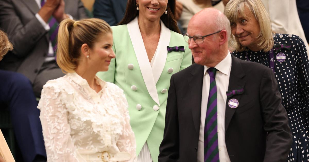 PHOTOS - Kate Middleton et Roger Federer : les deux amis très complices ...