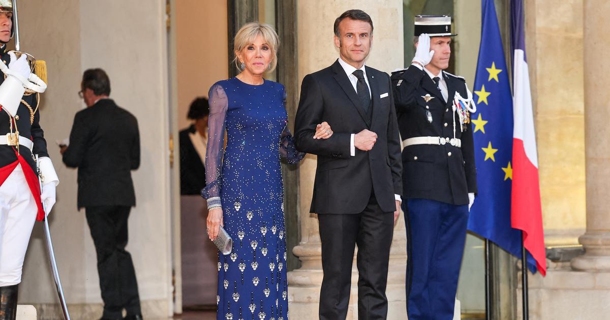 PHOTOS - Brigitte Macron : ses plus belles robes de soirée au fil des ans
