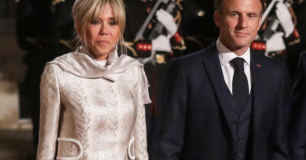 PHOTOS - Brigitte Macron : ses plus belles robes de soirée au fil des ans
