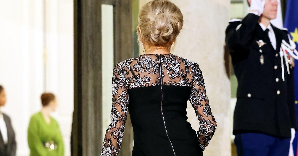 PHOTOS - Brigitte Macron : ses plus belles robes de soirée au fil des ans