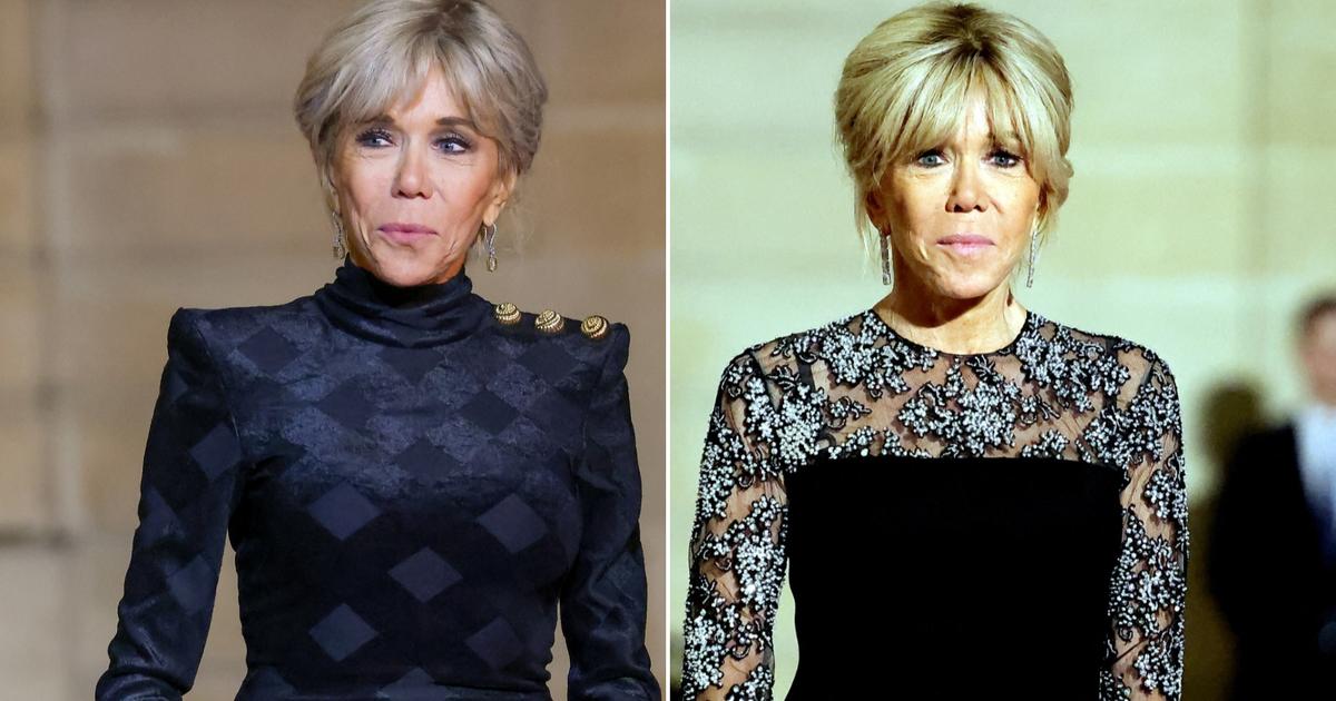 Brigitte Macron a 72 ans : transparente, fendue... ses plus belles ...