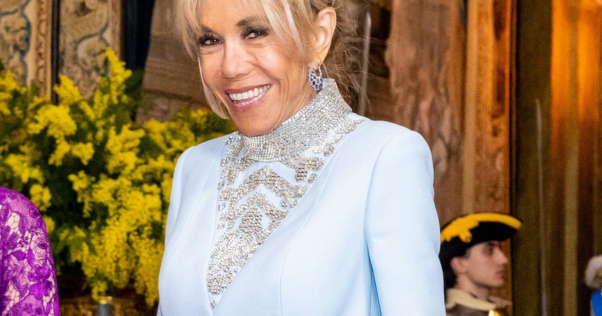 PHOTOS - Brigitte Macron : ses plus belles robes de soirée au fil des ans