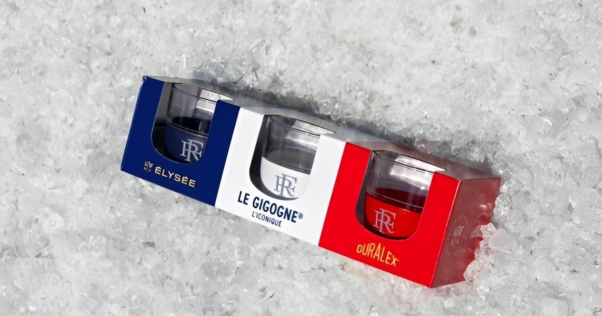 Duralex lance des «verres de cantine» bleu-blanc-rouge en partenariat ...