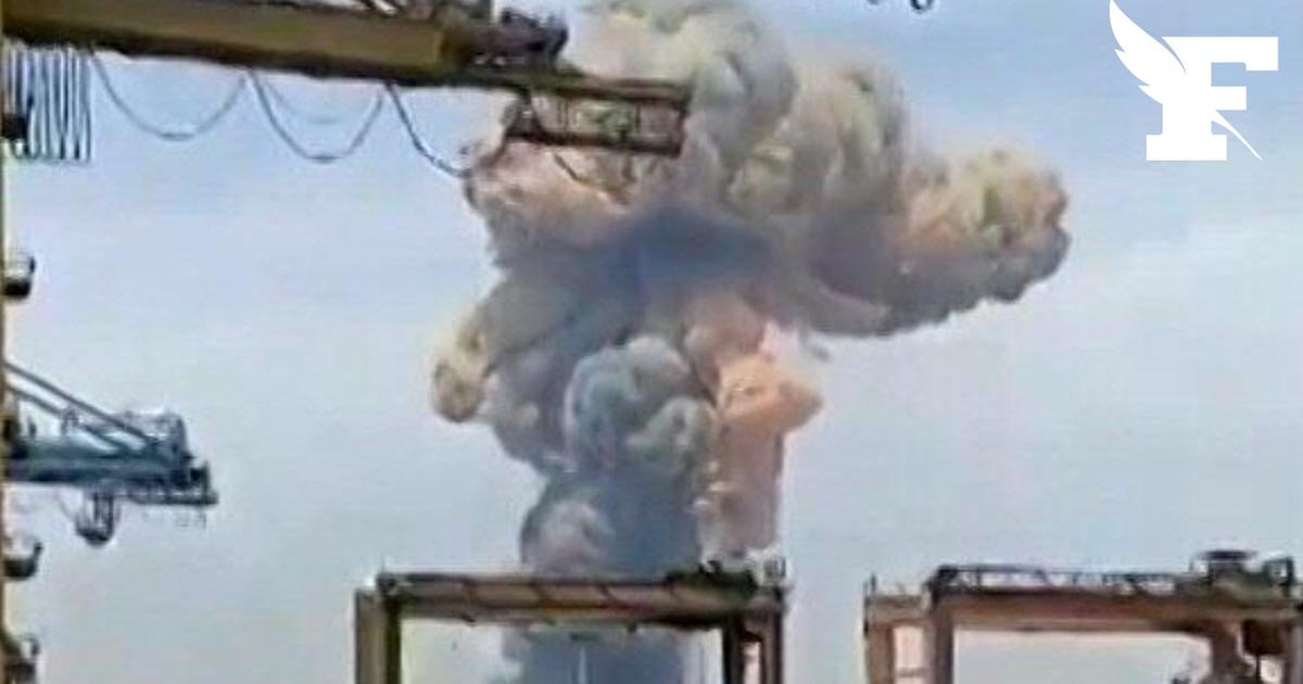 Plus de 1000 blessés et 40 morts : les images de la violente explosion ...