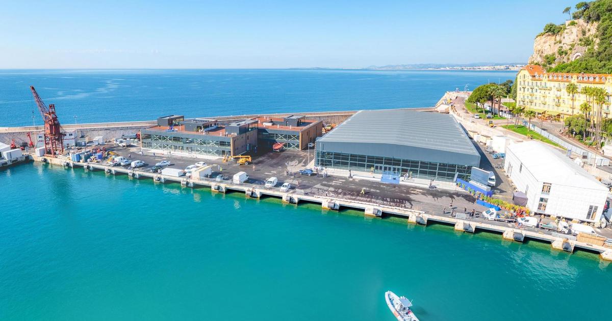 Sur le port de Nice, le nouveau centre de congrès «Nicea» pourra ...