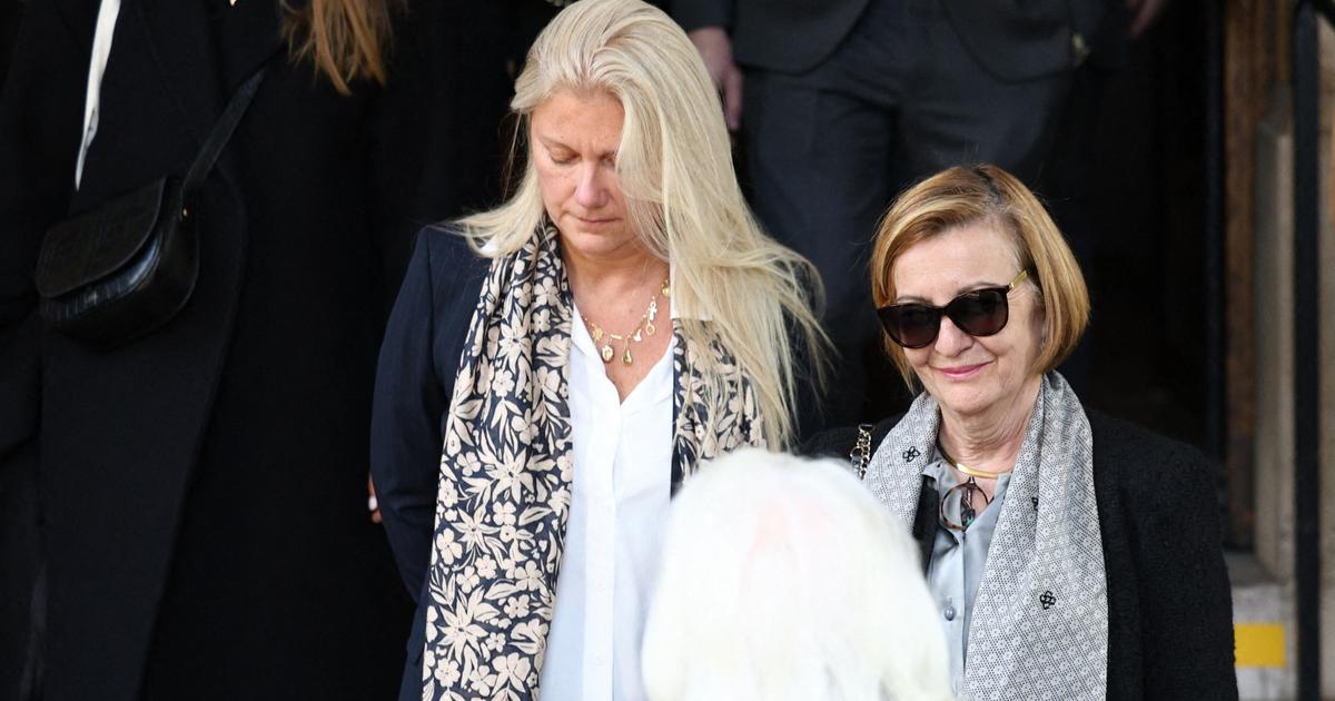 Obsèques de Daniel Bilalian : sa veuve Frédérique et sa fille unique ...