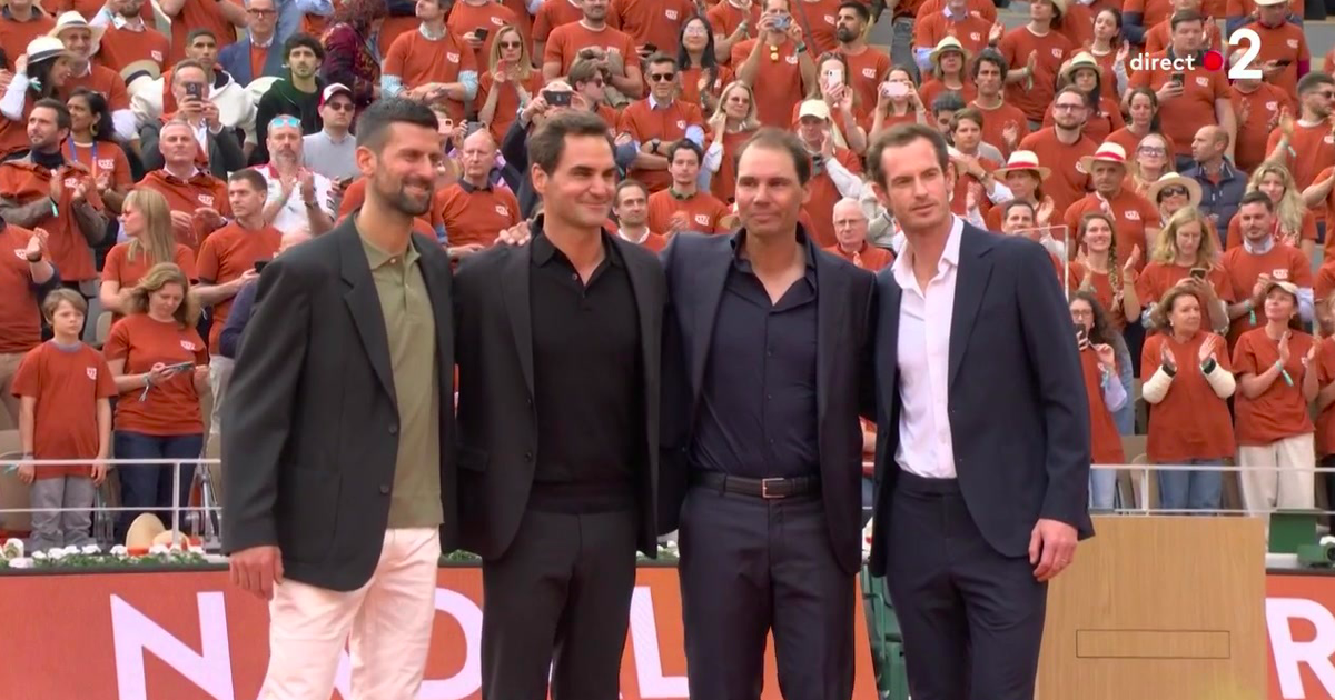 Historique ! Rafael Nadal, Roger Federer, Novak Djokovic, Andy Murray : les 4 fantastiques ...