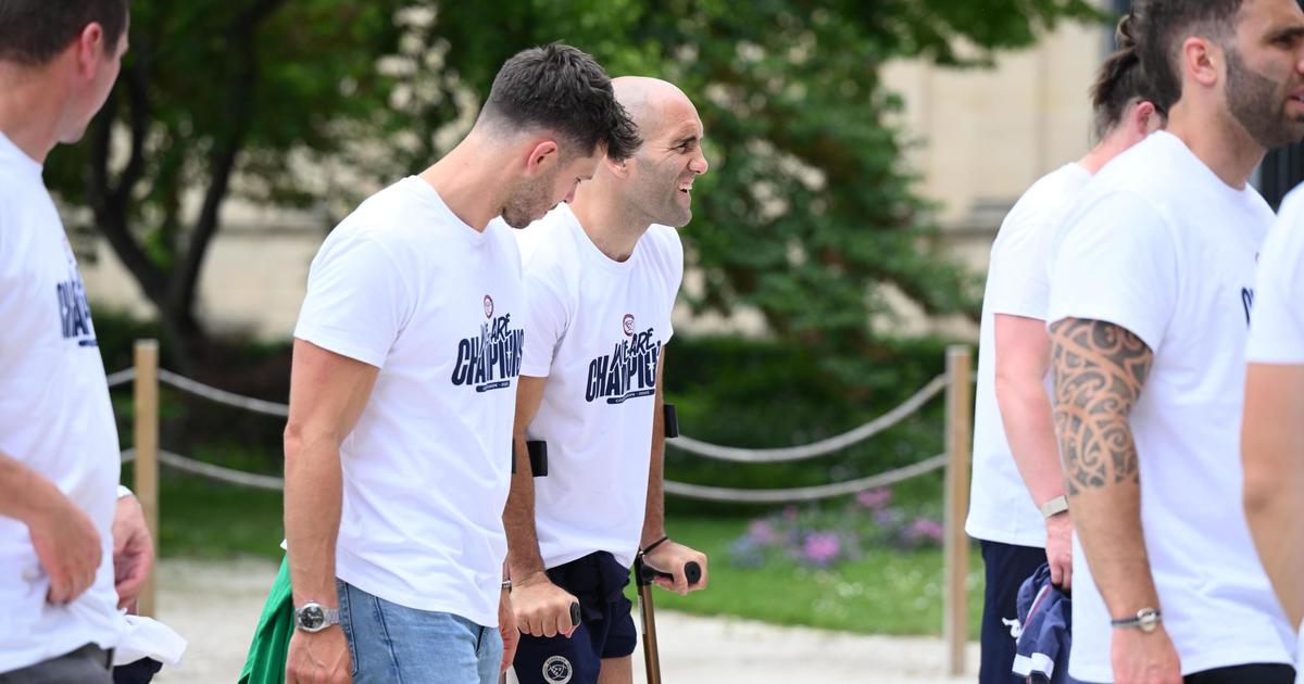 Champions Cup : touché à la cuisse, Maxime Lucu en fauteuil roulant à ...