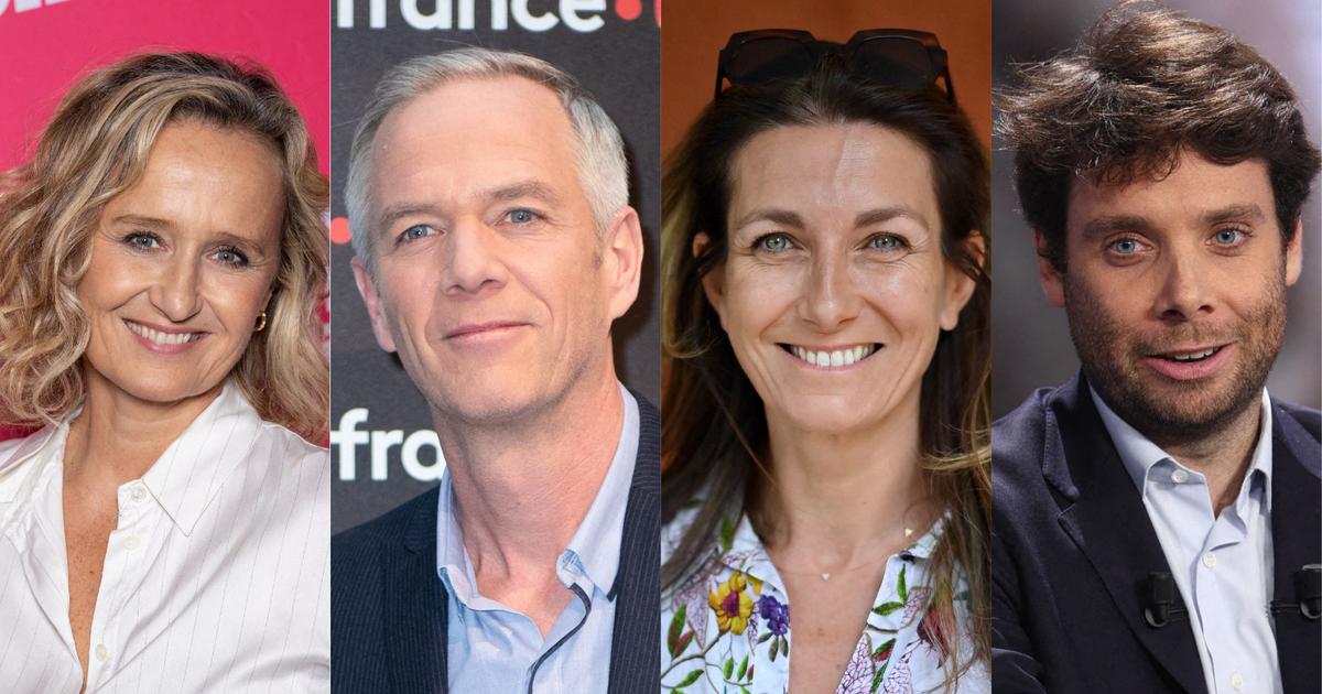 Roux, Arnaud, Coudray, Duhamel... Qui pour succéder à Anne-Sophie Lapix au «20 Heures» de France ...