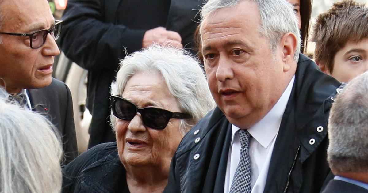 Obsèques de Jean Tiberi : sa veuve Xavière et son fils Dominique soudés ...