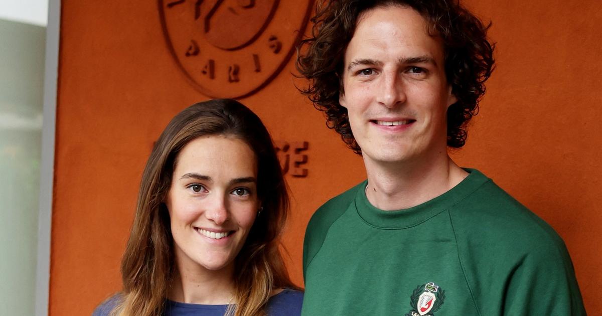Paul de Saint-Sernin accompagné de sa sœur Isaure à Roland-Garros, la ...