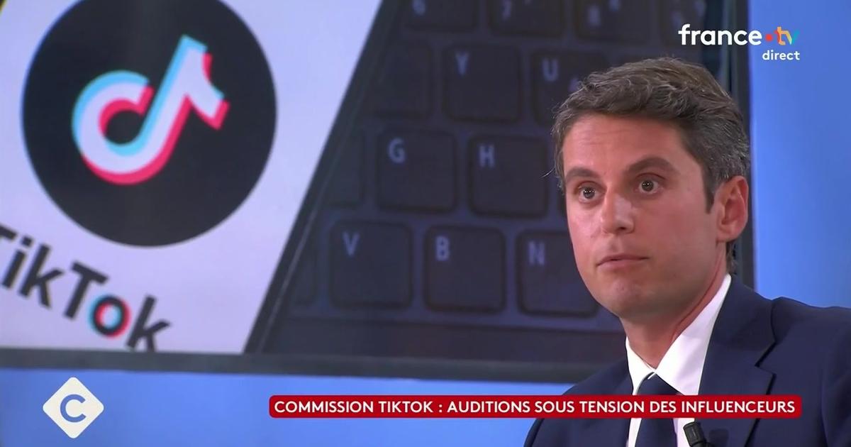 Gabriel Attal tancé dans C à vous : “Les hommes politiques devraient ...