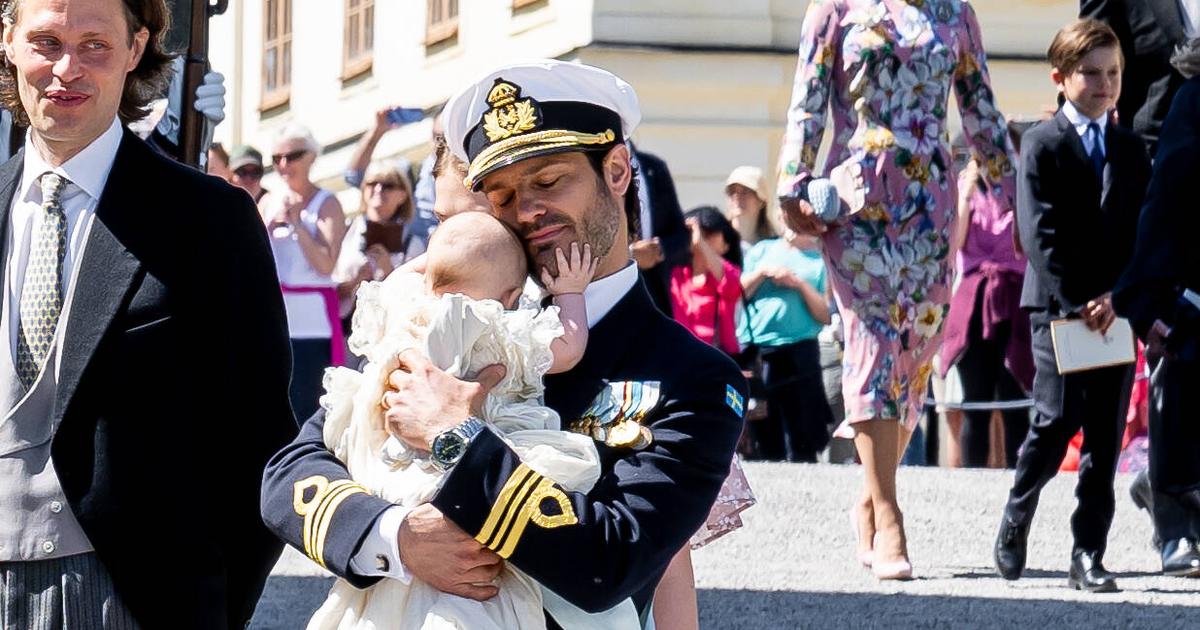 PHOTOS – Baptême d’Ines de Suède : la famille royale au complet autour de Carl Philip et Sofia ...