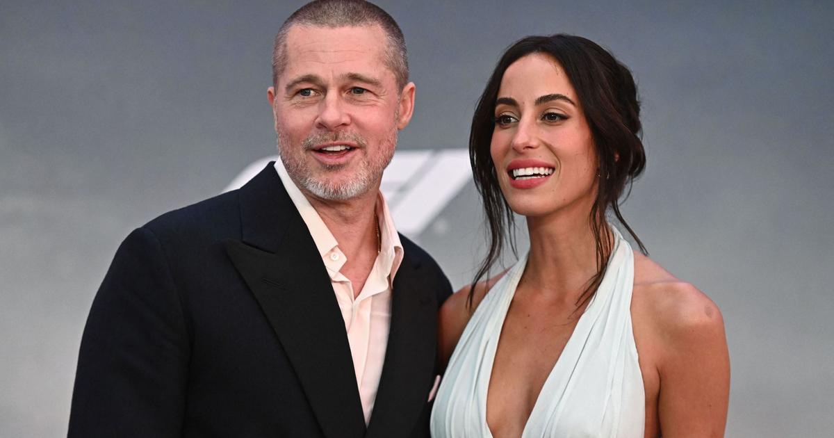 Brad Pitt : sa compagne Ines de Ramon apparaît telle une mariée en ...