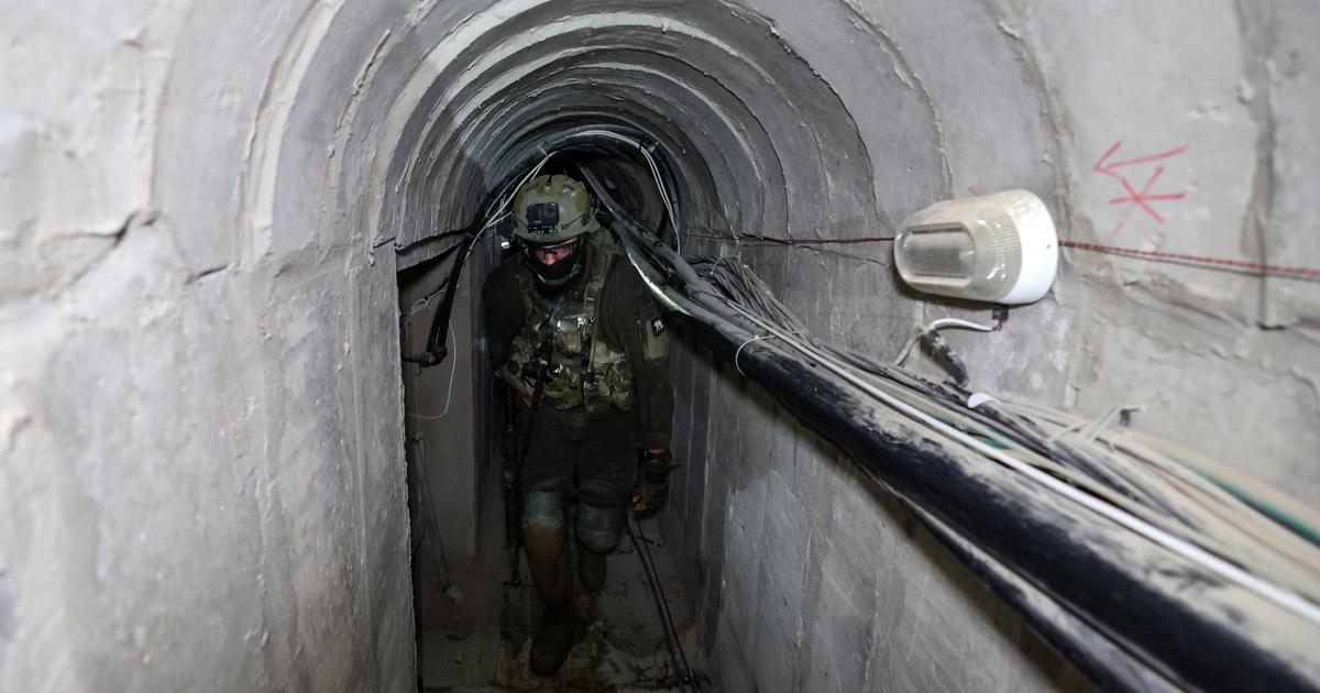 Gaza: les images impressionnantes de l’explosion d’un long tunnel ...