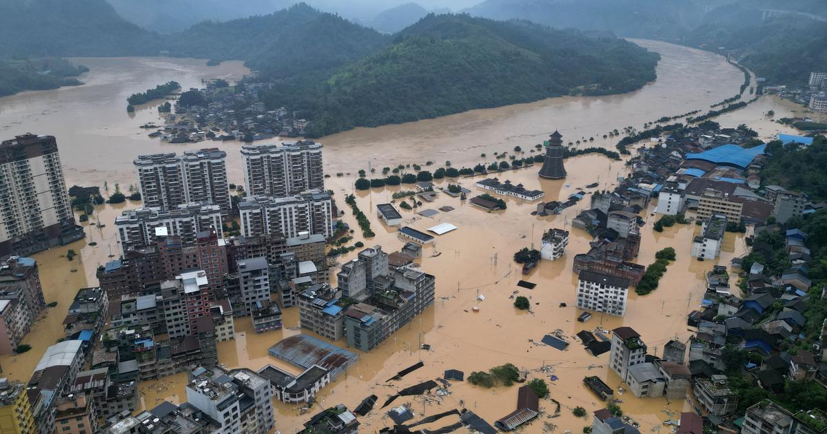 Inondations en Chine : six morts dans le sud