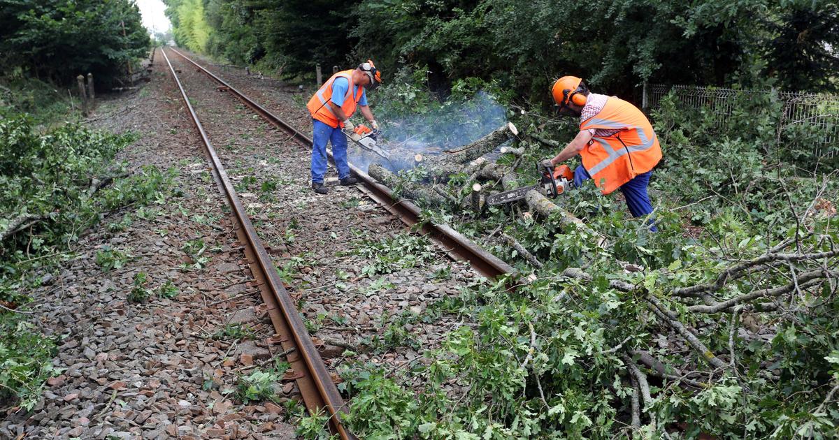 Trains à l’arrêt, embouteillages... Au lendemain des violents orages ...