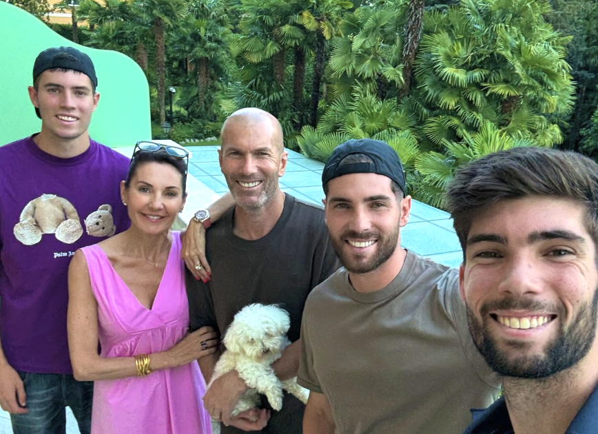 Zinédine Zidane papa comblé : ce prestigieux hôtel en Italie où il se ...
