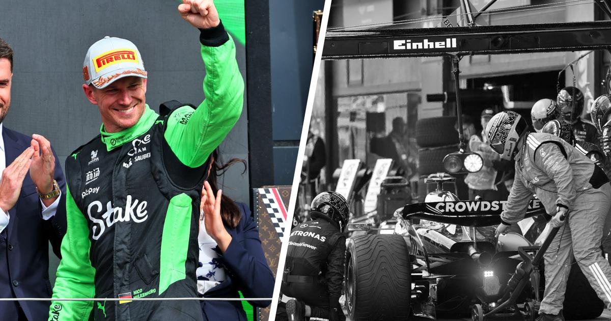 Formule 1 : le podium d’Hulkenberg, Mercedes hors du coup... Les tops ...