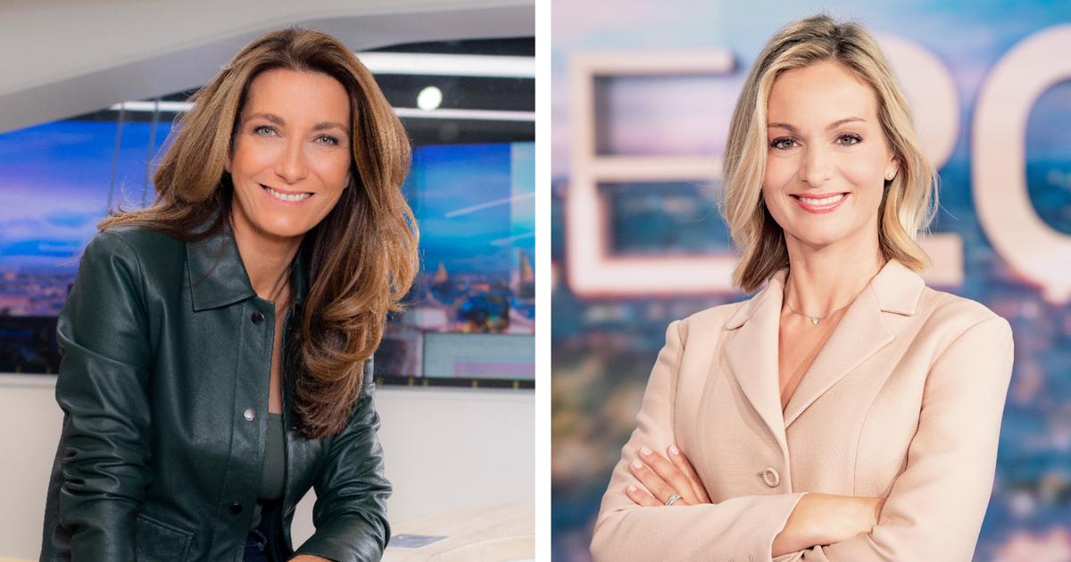 «Vous la retrouverez...» : Anne-Claire Coudray repousse ses vacances du JT de TF1, Audrey Crespo ...