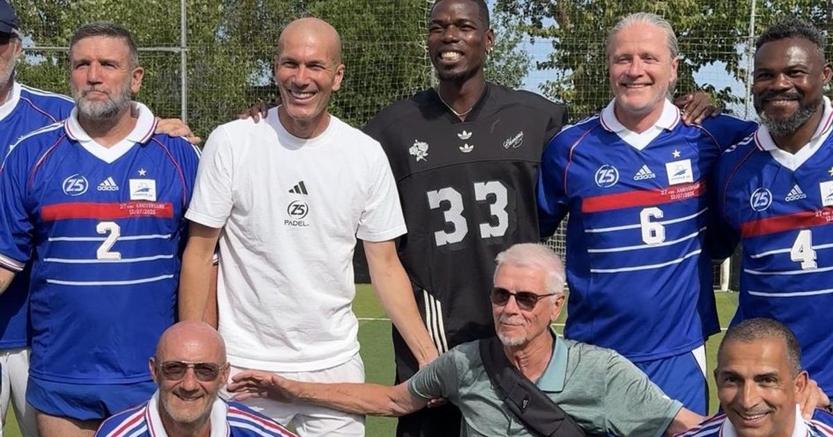 VIDÉO GALA - Zinédine Zidane réunit les Bleus de 98 pour un ...