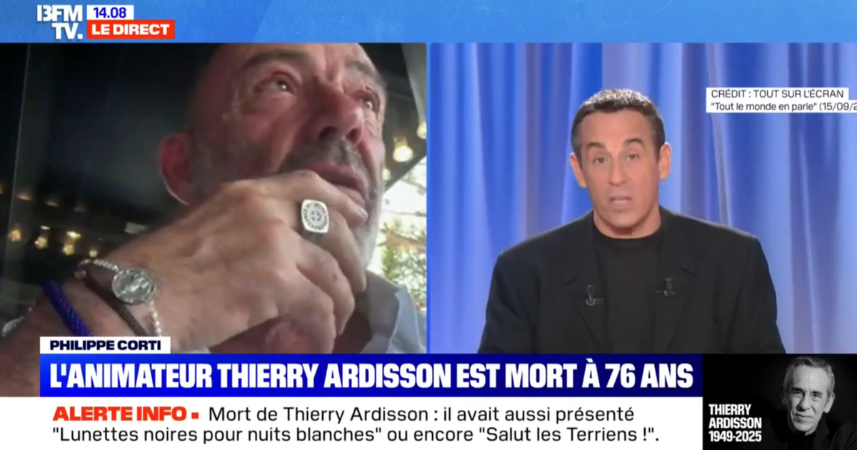 «Il a préparé une interview pour Dieu»: les larmes aux yeux, Philippe ...