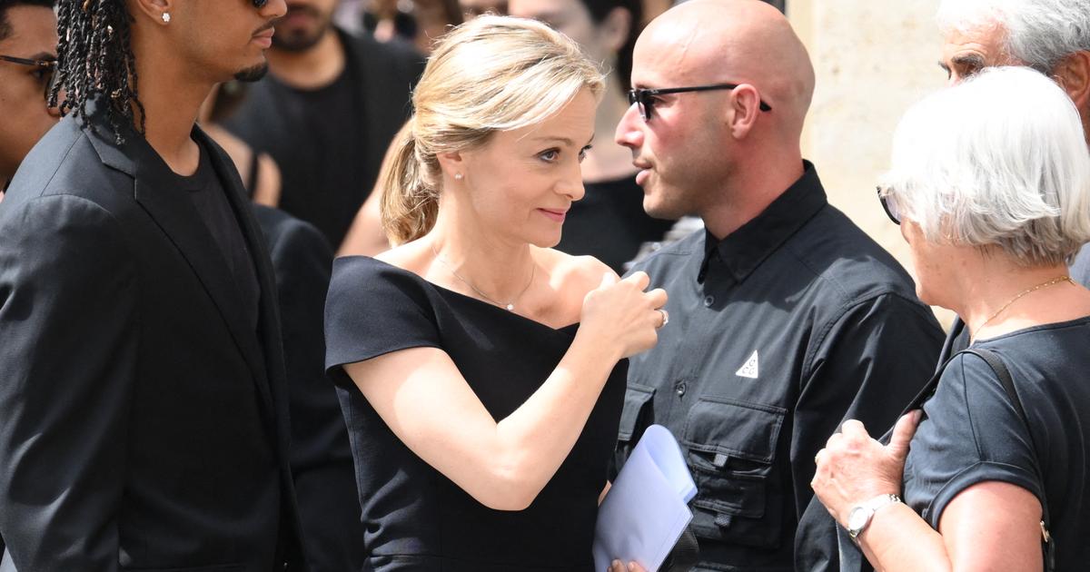 PHOTOS – Obsèques de Thierry Ardisson : Audrey Crespo-Mara et de ...