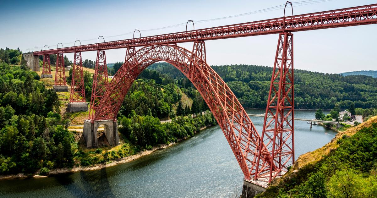Grand frère de la tour Eiffel, le viaduc de Garabit en Auvergne ...
