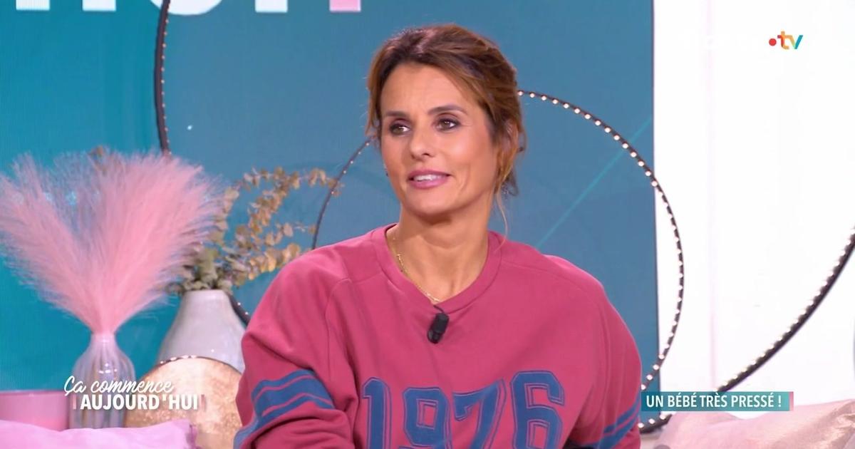 Faustine Bollaert partage une rare photo de son “fils chéri” pour ses ...