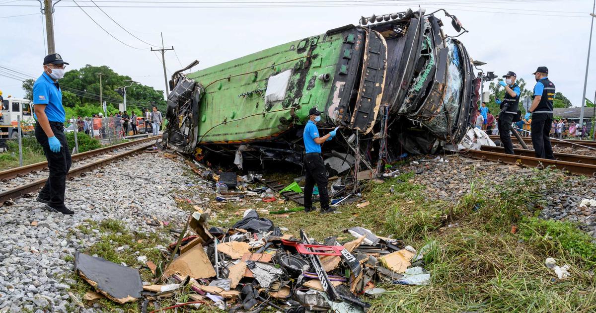 Russie : un mort et 11 blessés dans une collision entre un train et un bus près de Saint-Pétersbourg