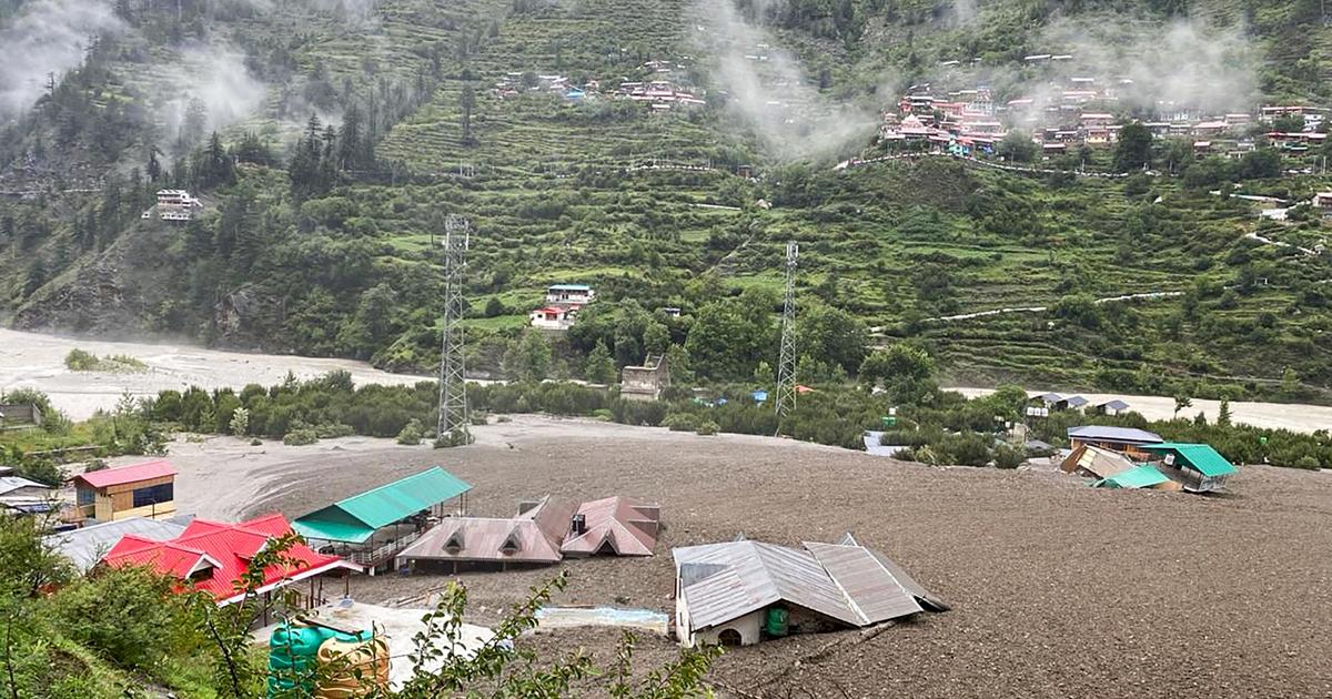 Inde : 100 personnes portées disparues après une coulée de boue massive