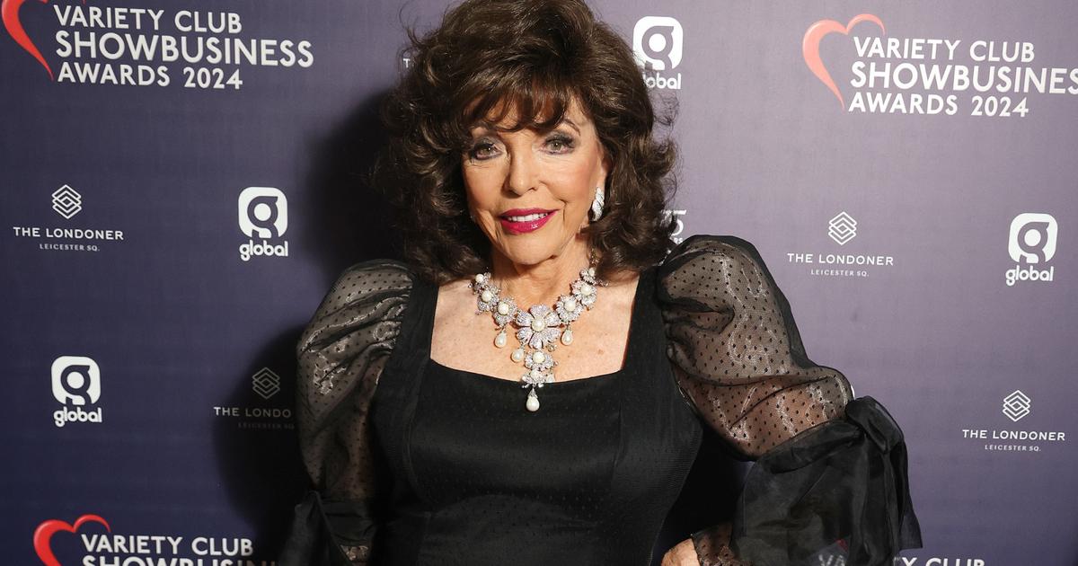 «Icône intemporelle» : Joan Collins, 92 ans, radieuse en maillot de ...