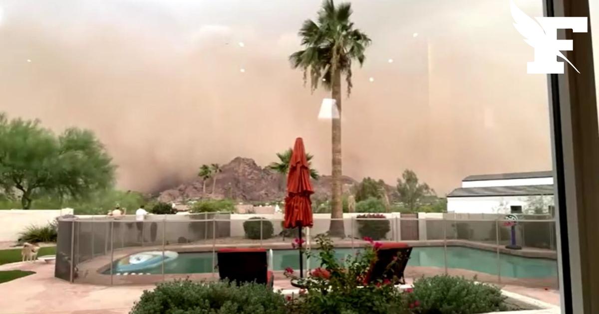 États-Unis: les images d’une spectaculaire tempête de sable qui balaie ...