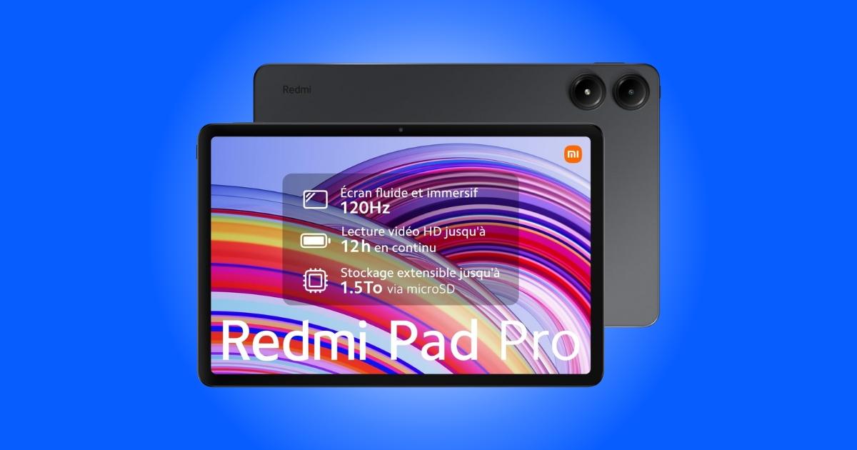 Xiaomi Redmi Pad Pro : la tablette passe en promotion et devient l’une ...