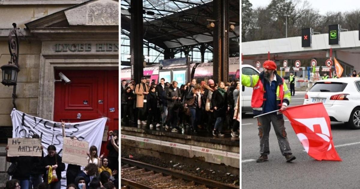 Blocages, grèves, transports au ralenti... À quelles perturbations faut-il s’attendre pour le ...