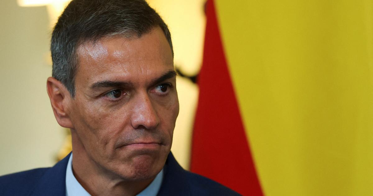 Le premier ministre espagnol Pedro Sanchez annonce une série de mesures ...