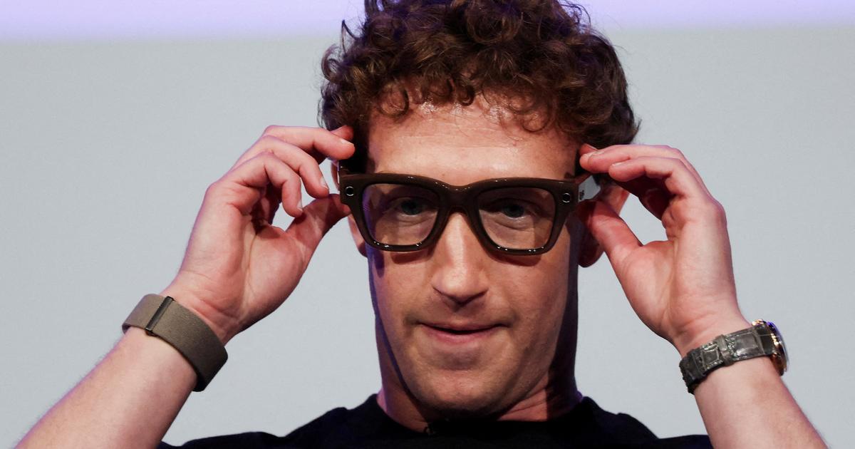 Mark Zuckerberg dévoile Ray-Ban Display, les premières lunettes ...