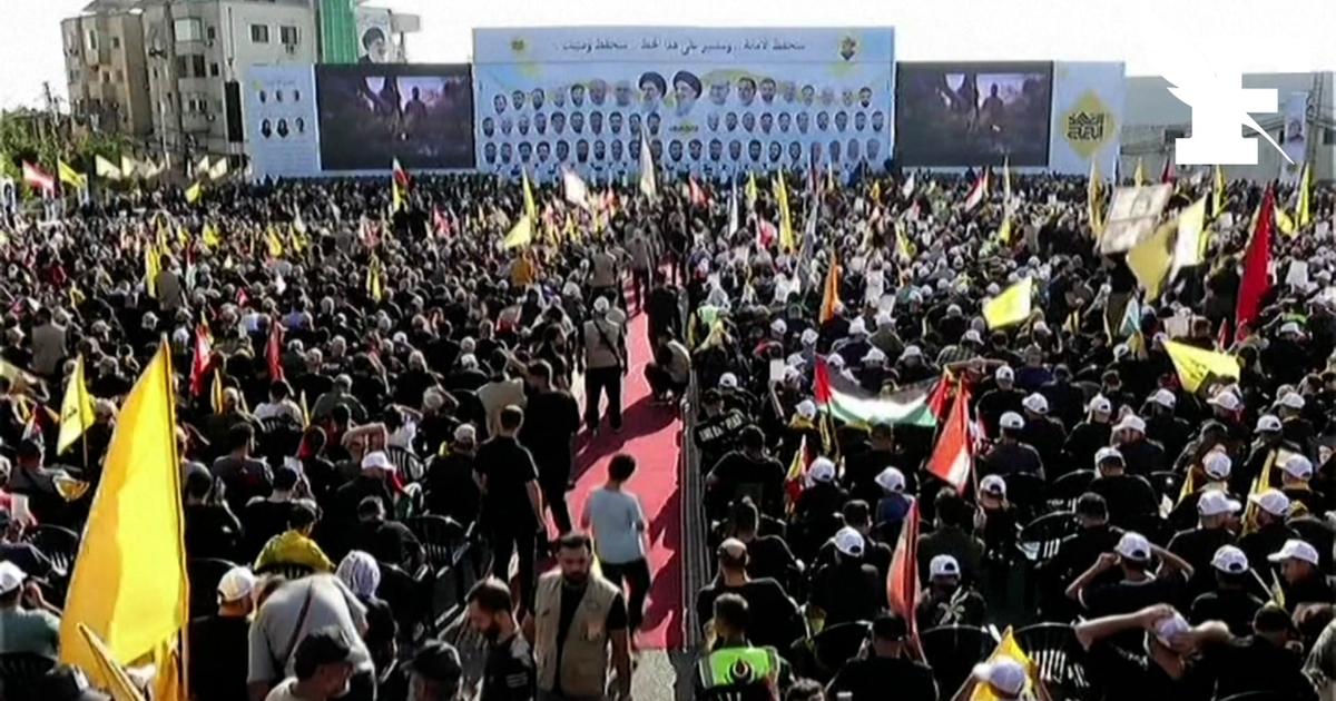 «Nous ne livrerons pas nos armes» : au Liban, des milliers de partisans ...